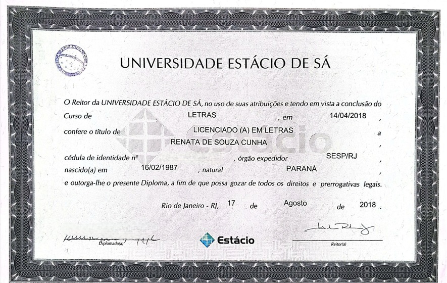 Como é o diploma no EAD? - Mergulhando em Letras